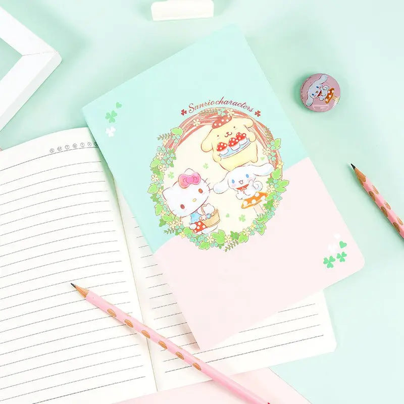 Hello Kitty A5 Notebook 40 Sheets - Hello Kitty Camp
